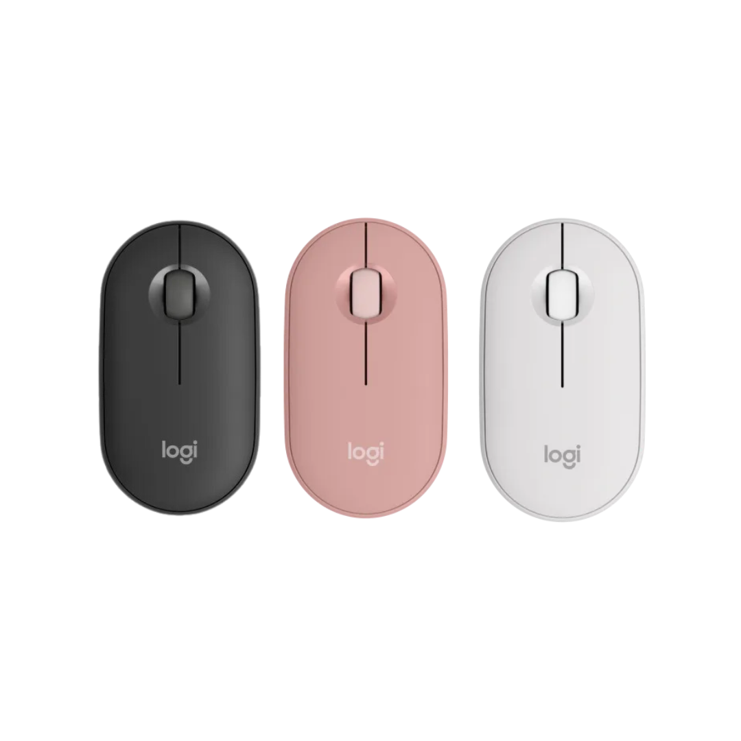 Logitech M350s Pebble 2 Slim Compact Bluetooth Wireless Mouse With Cus ...