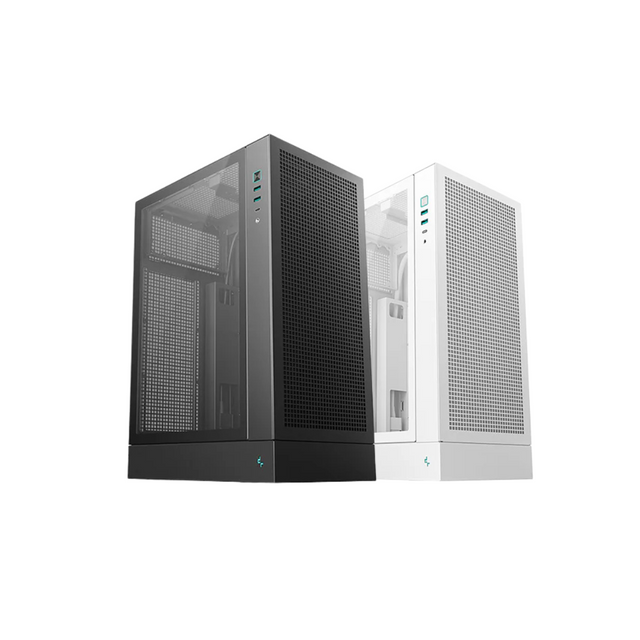 Deepcool CH170 PLUS Vertical MATX Case ( Black R-CH170-BKNGM0-G / Whit ...