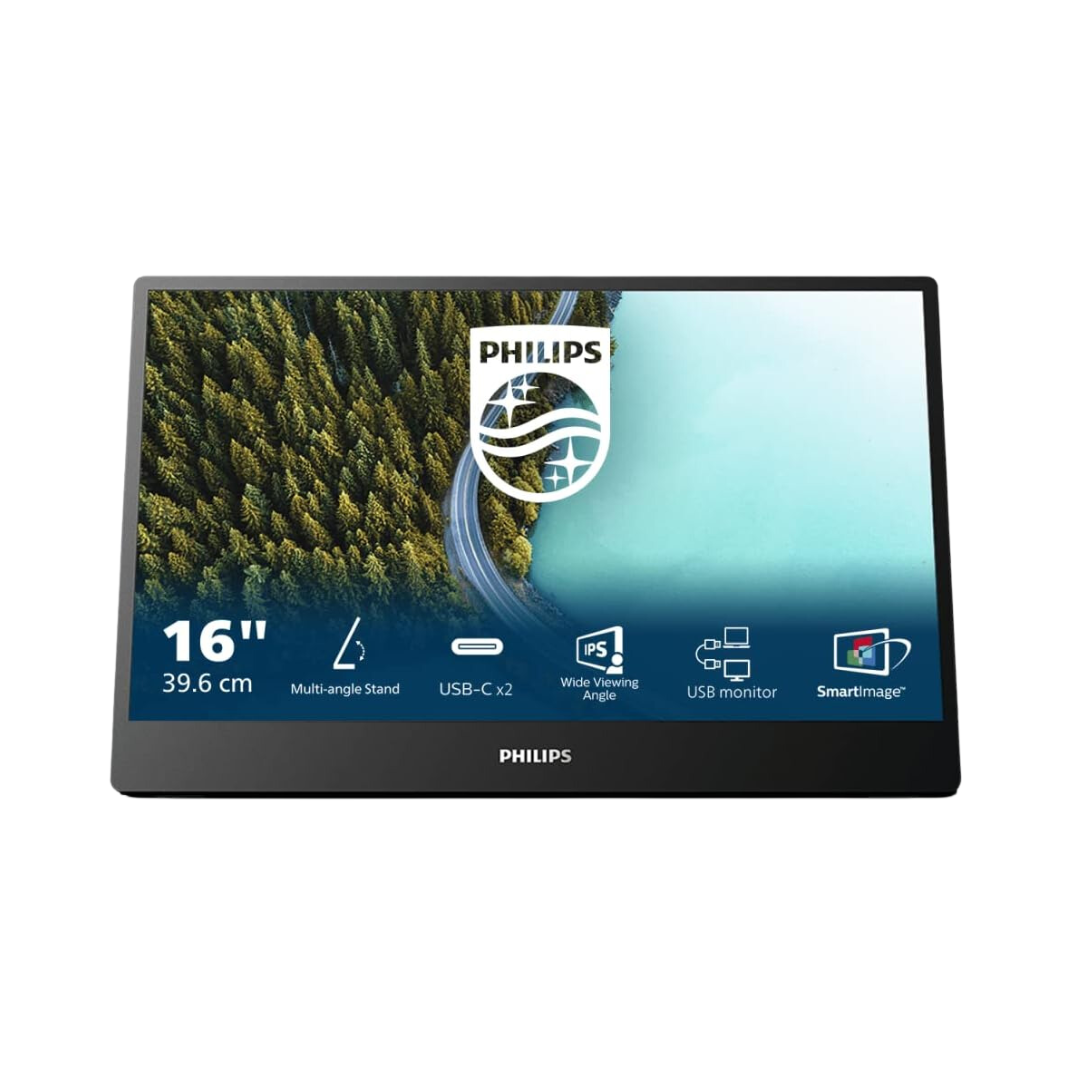 Philips 16B1P3302D 15.6" IPS 75Hz 1920X1080 USB-C Portable Monitor ...
