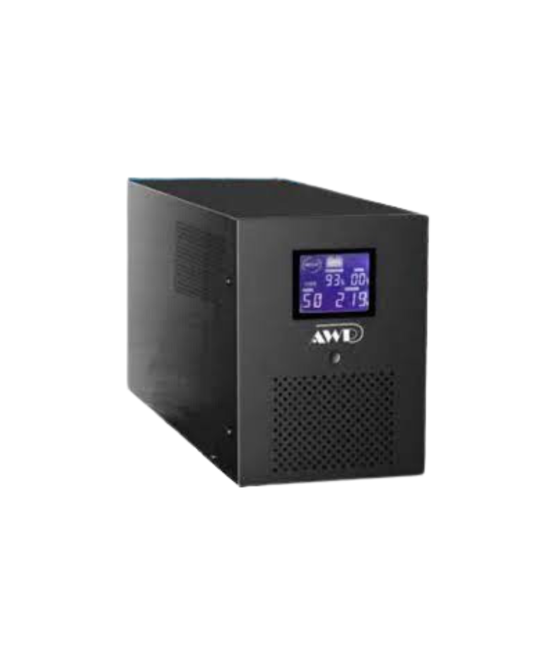 AWP Wise (AID3000 Pro LCD) 3000VA / 220VAC / 1800W UPS with LCD Displa ...