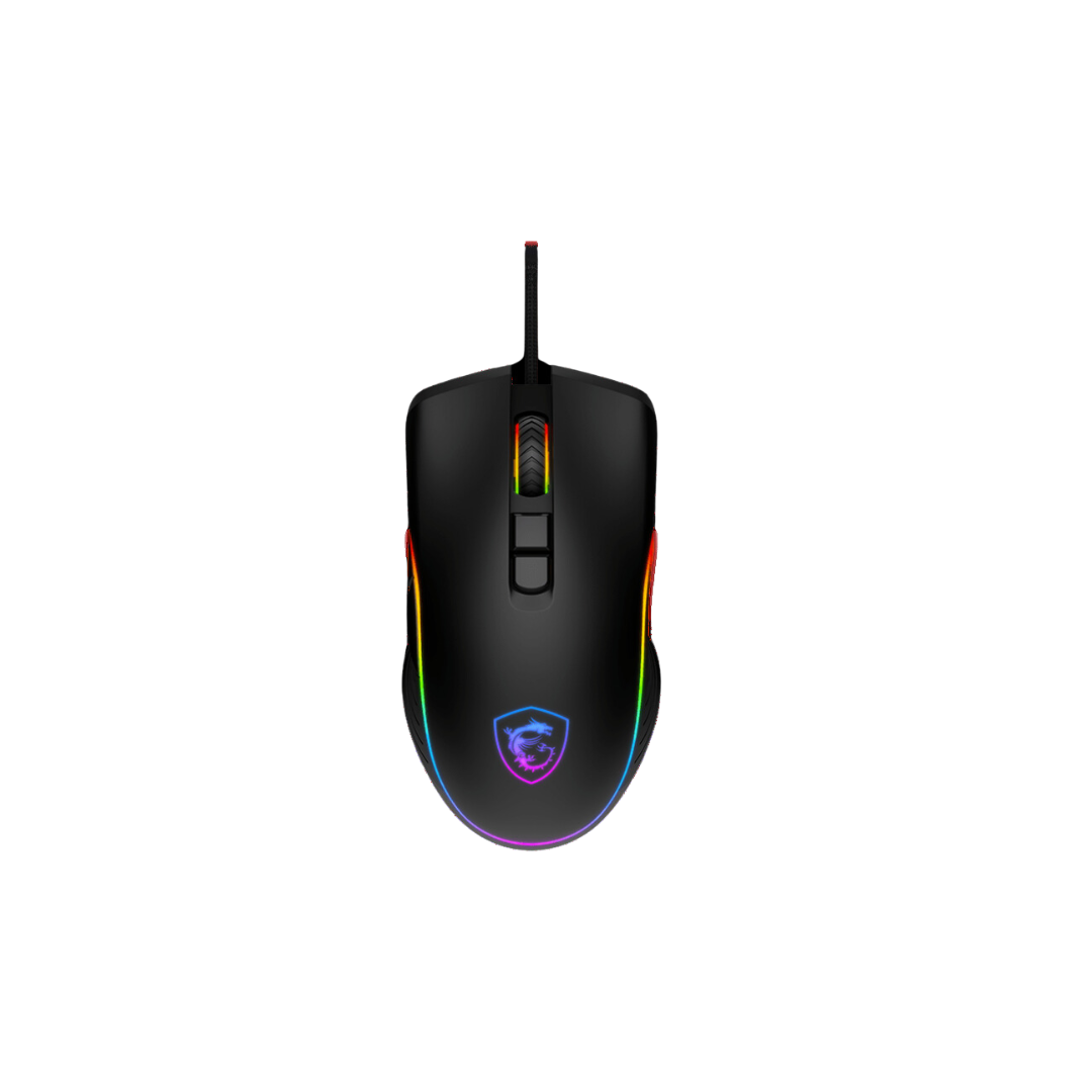 MSI Forge GM300 RGB Black Mouse S12-0402300-HH9 – DynaQuest PC