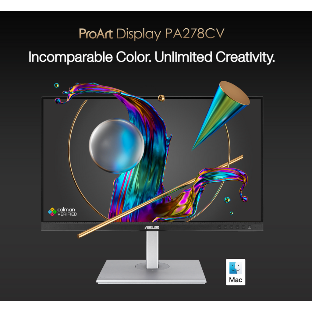 Asus ProArt PA278CV 27" IPS 75Hz WQHD 5ms GTG Professional Monitor ...