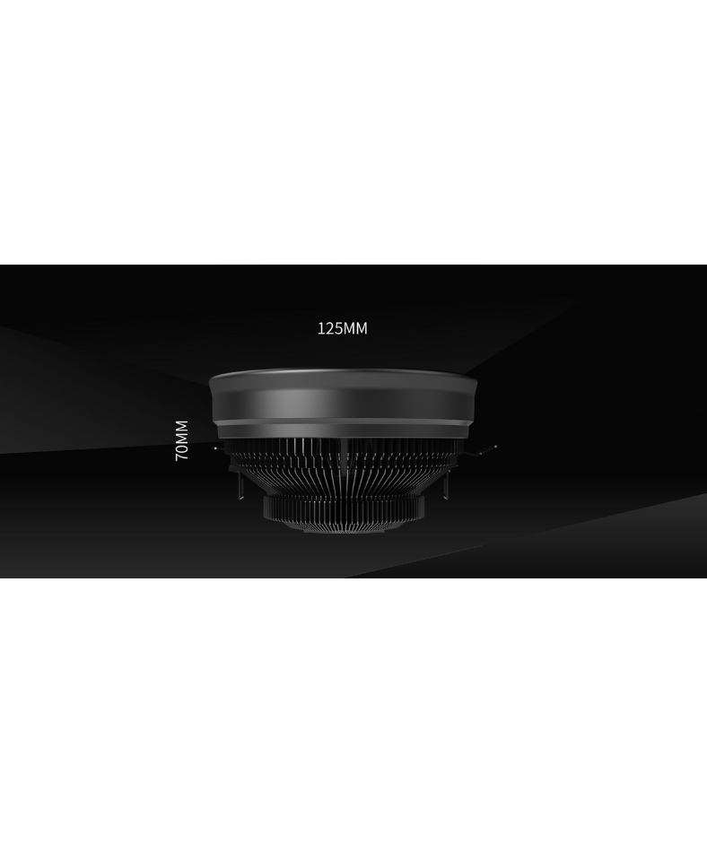 PCcooler E126 PRO SRGB FAN Air Cooler – DynaQuest PC