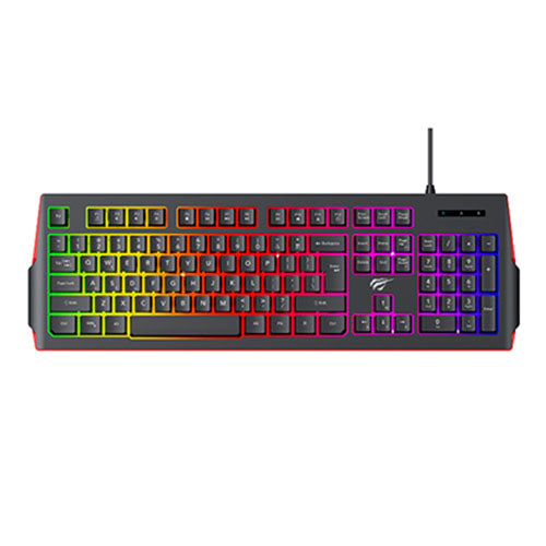 Havit Gamenote HV-KB866L RGB Multi-Function Gaming Keyboard – DynaQuest PC