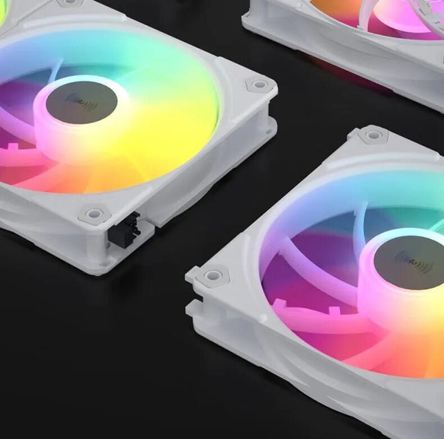 ProArtist BF12 PRO ARGB 3-in-1 Kit 120mm ( Black / White ) Case fan ...