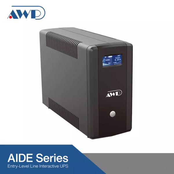 AWP Wise AID1500 Pro LCD 1500VA / 900W UPS UPS – DynaQuest PC